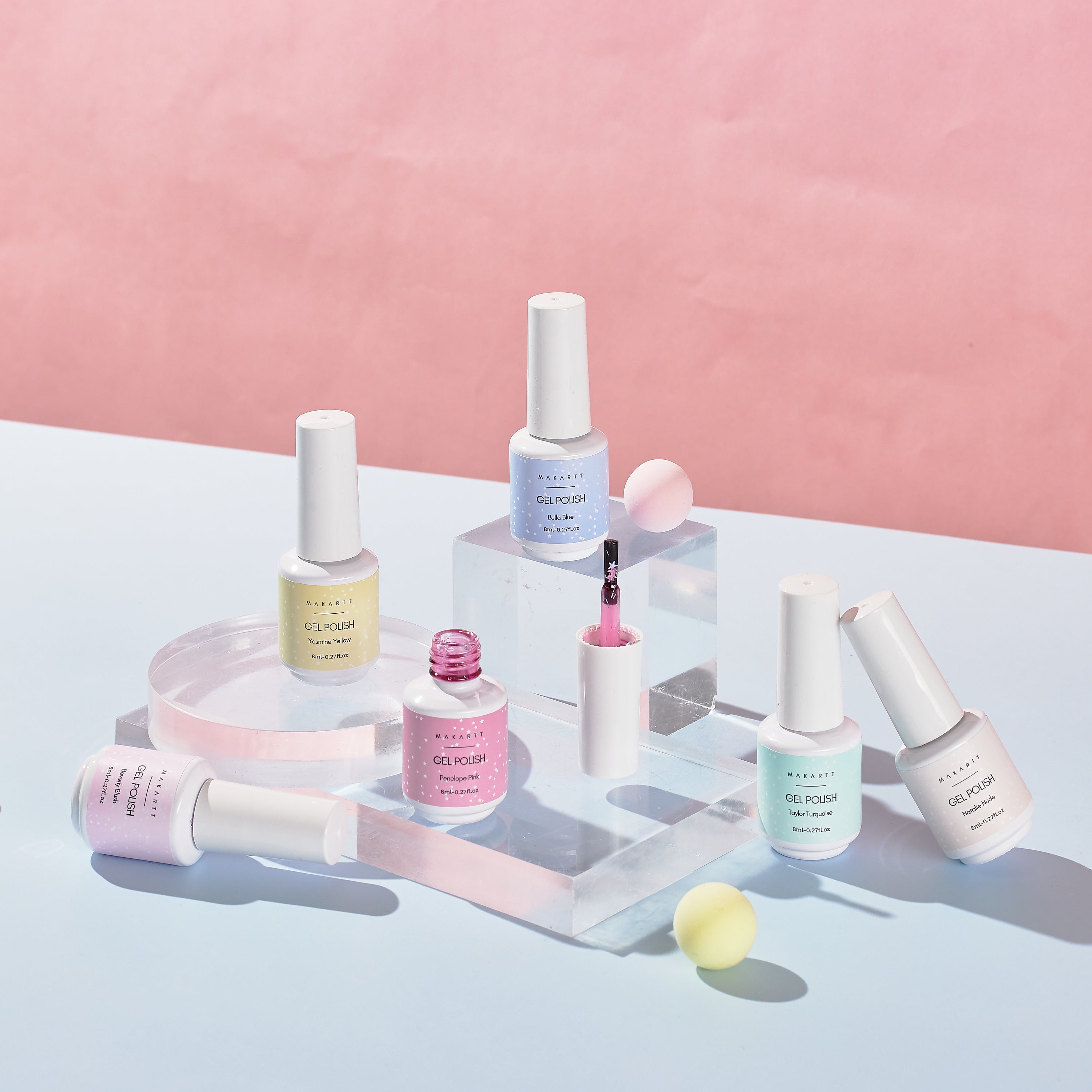 Makartt Best Poly Gel Nail Kit - Complete Set for Strong, Beautiful Nails